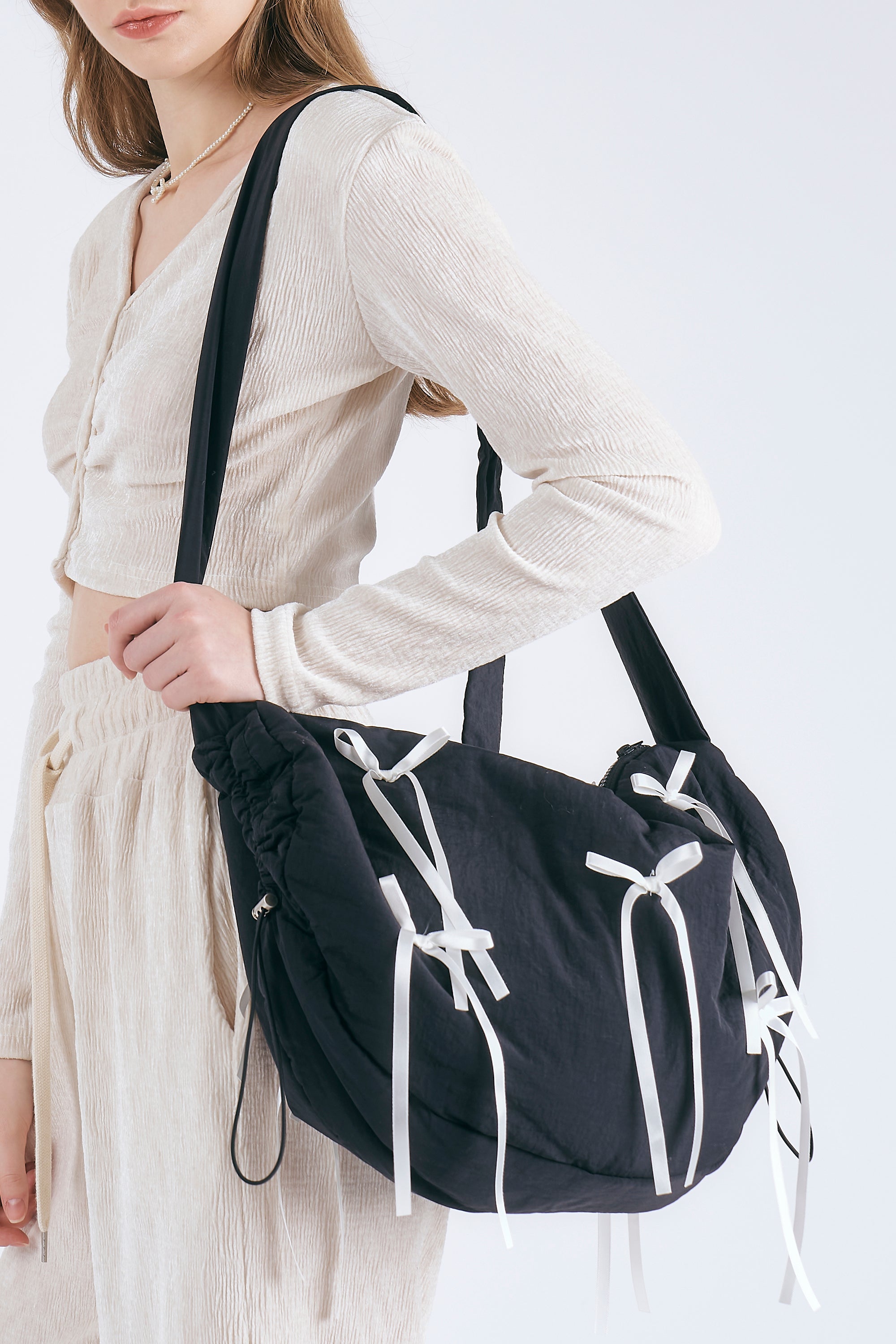 Bailey Bows Nylon Bag | Women's Shoulder | storets