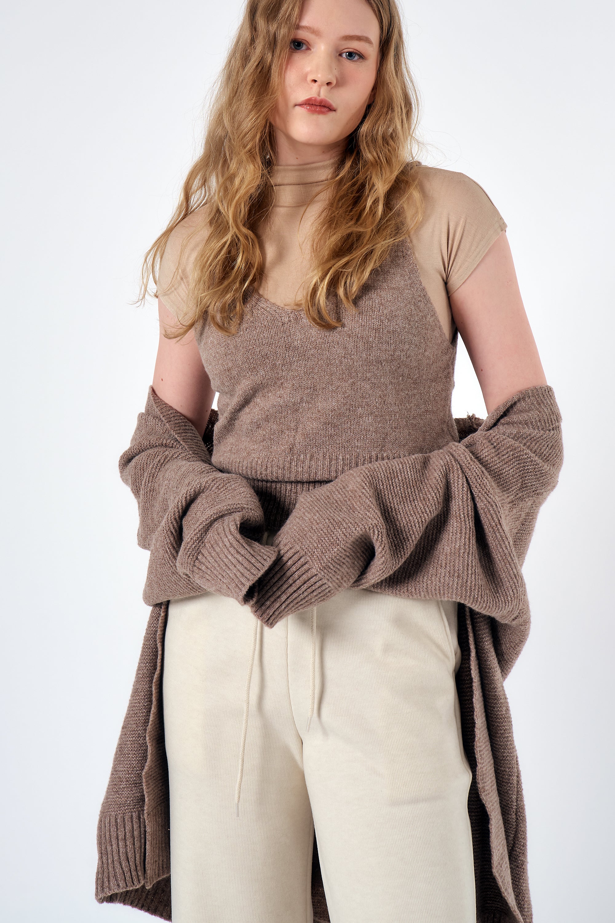 Chantal Oversized Knitted Top and Cardi Set | Women's Co-ords & Sets ...