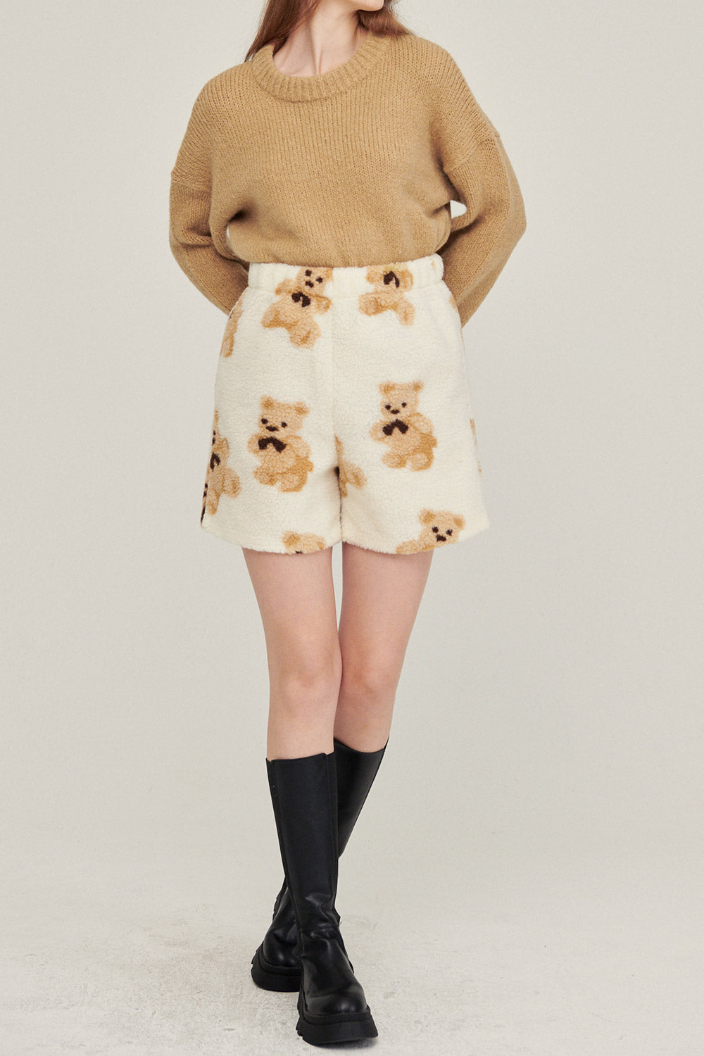 Sunny Teddy Faux Shearling Shorts | Women's Shorts | storets