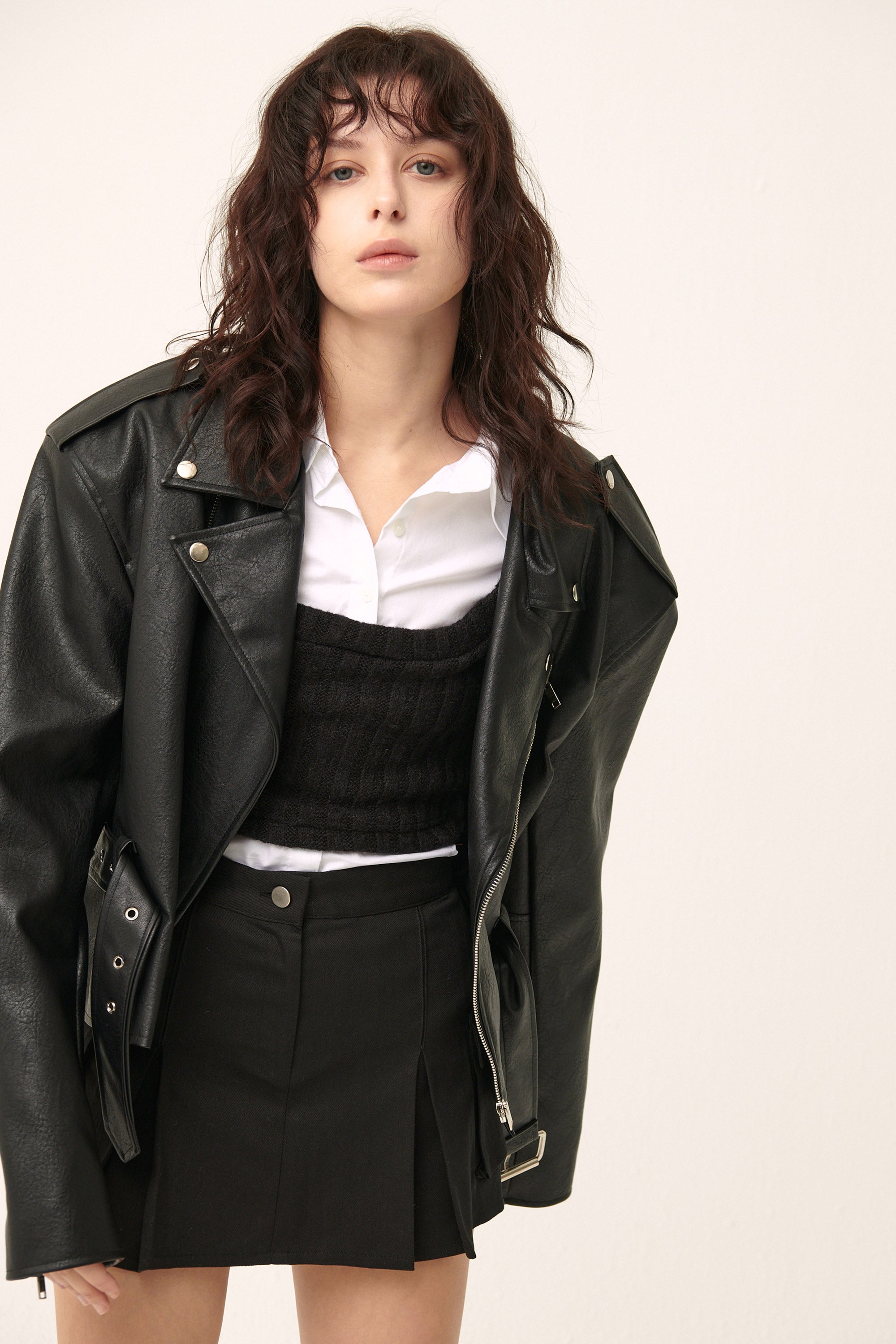 Megan Oversized Rider Jacket | Women's Jackets & Coats | storets