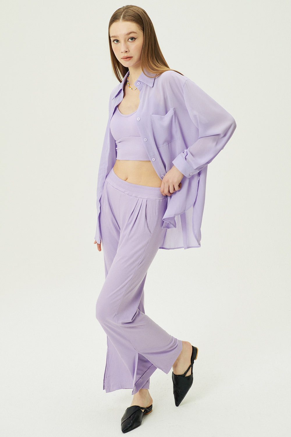 Hazel Sheer 3-Piece Set | Women's Co-ords & Sets | storets